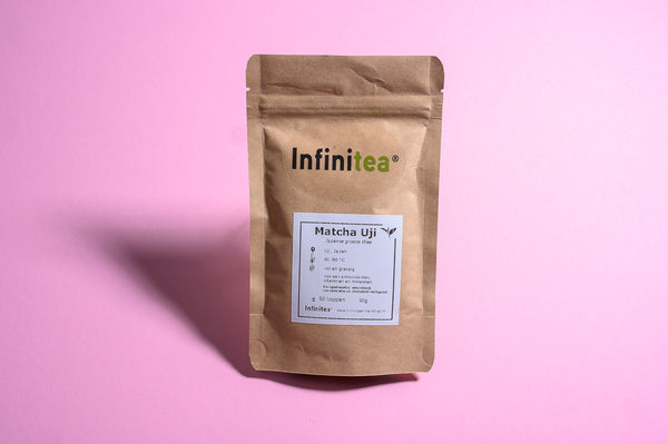 NEW - Matcha Uji (ceremonial grade - puur) grote verpakking - Infinitea